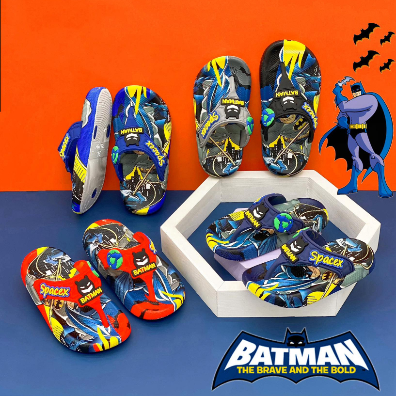 Kids Batman Character Design Slipper for Boys | Shopee Philippines