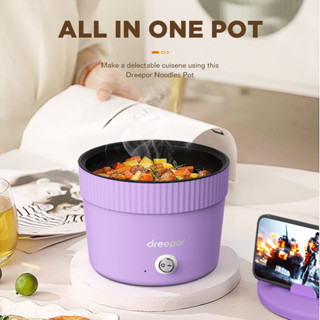 DREEPOR X Rice Cooker Mini Electric Small Multi Heating Pot 1.8L ...