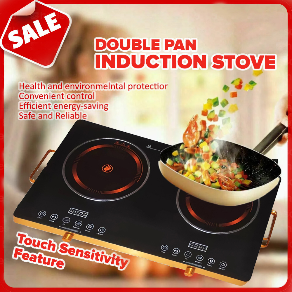Induction Cooker double burner Infrared Multi-function inverter 3500W ...