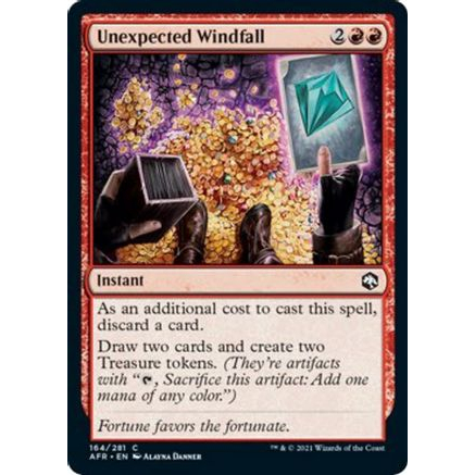 Unexpected Windfall - Adventures in the Forgotten Realms (AFR) MTG ...