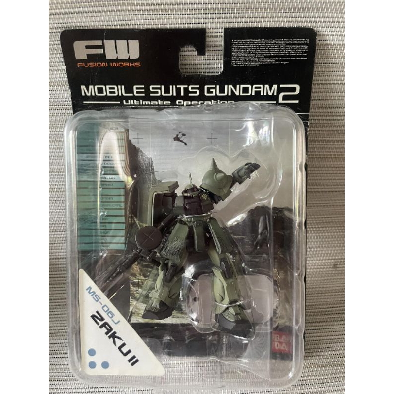 Mobile Suites Gundam Ultimate Operation 2 ZAKU II (Desert) Action ...