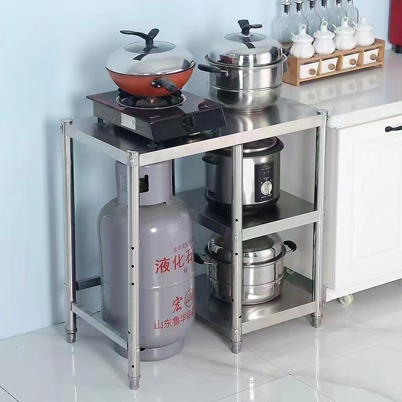 Gas stove rack heavy duty kitchen rack gas rack kitchen stainless steel ...