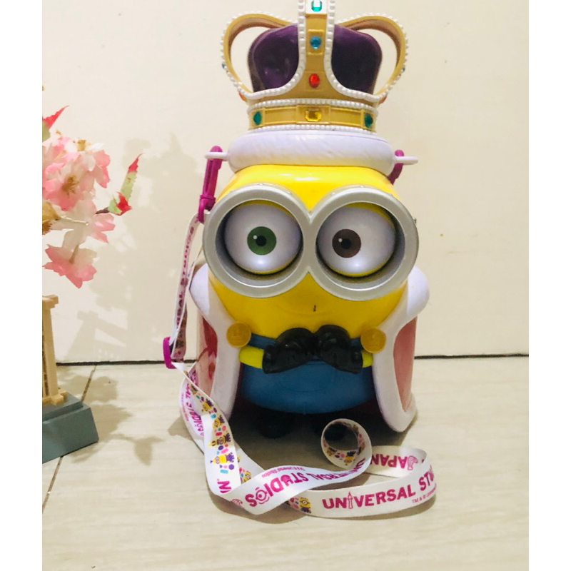 12” MINION Limited Edition Christmas Popcorn Bucket Universal Studio ...