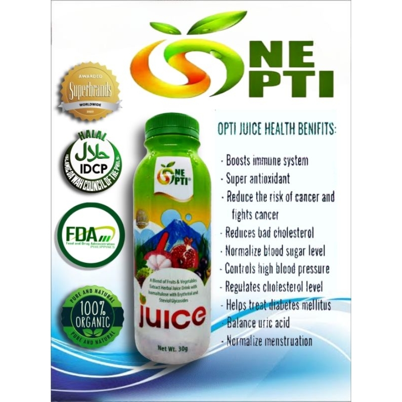 One Opti Juice Drink 100% Original | Shopee Philippines