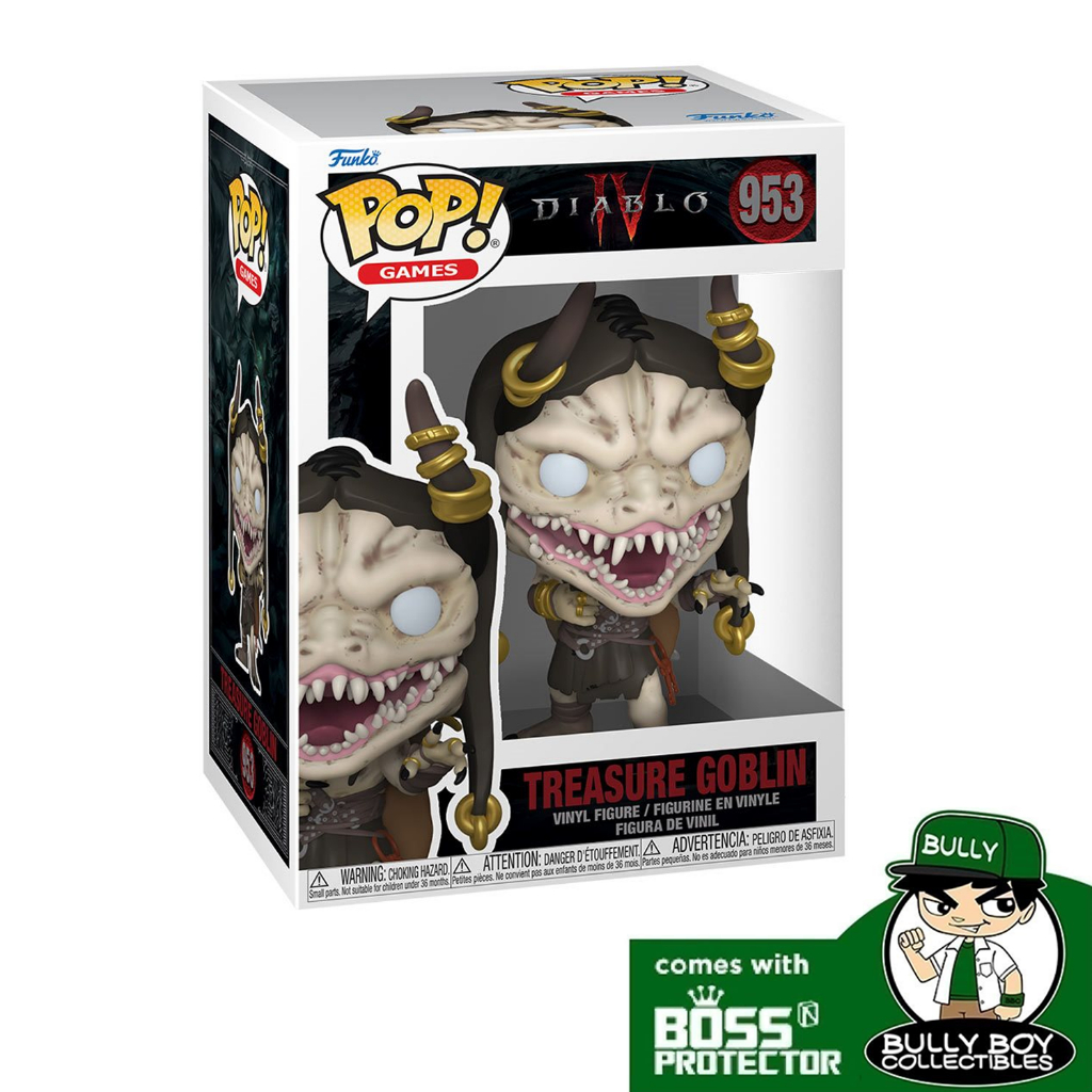 Funko POP! Games : Diablo 4 - Treasure Goblin 953 With Boss Protector ...