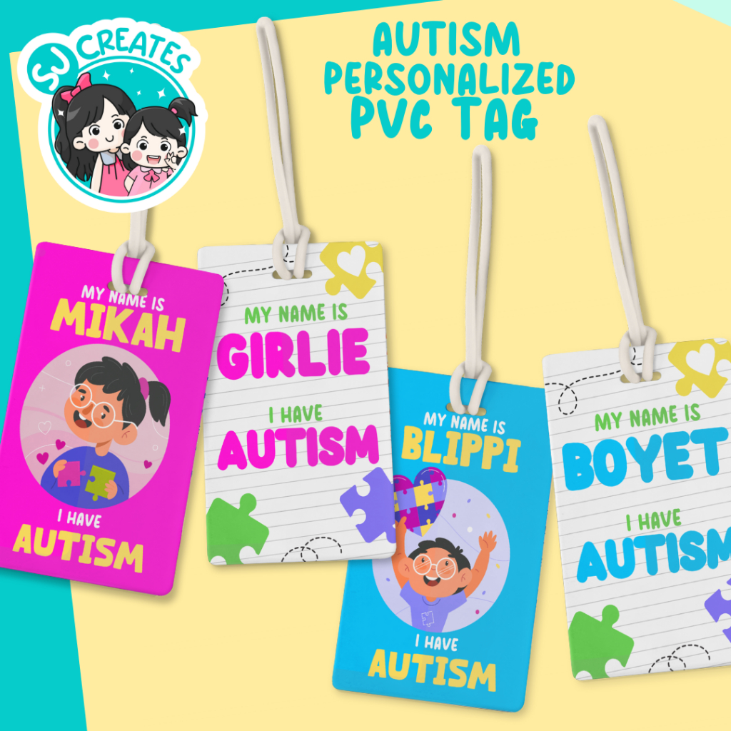 Personalized Autism | Down Syndrome | ADHD PVC Identification Card ...