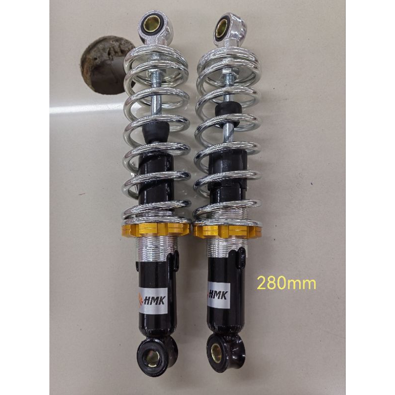 motorcycle rear shock 280mm xrm/wave/smash/raider j110-pair | Shopee ...
