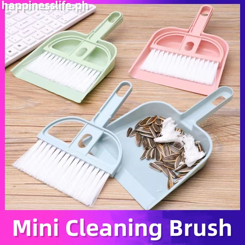 Korean Mini Cleaning Brush Dustpan Set Cleaning Tools Plastic Brush ...