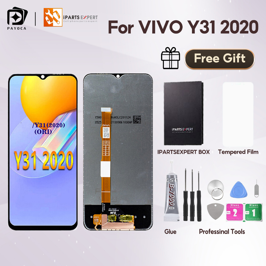 IPARTSEXPERT Original LCD For VIVO Y31 2021 V2036 LCD Display Screen ...