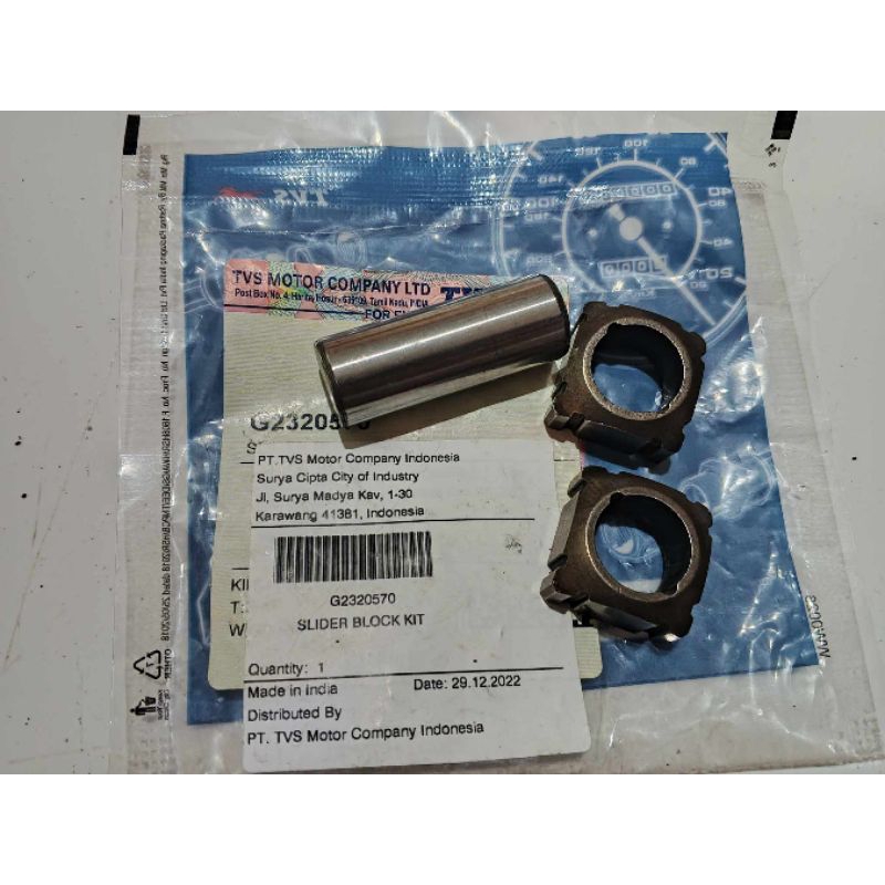 tvs king slider block kit genuine(G2320570). | Shopee Philippines