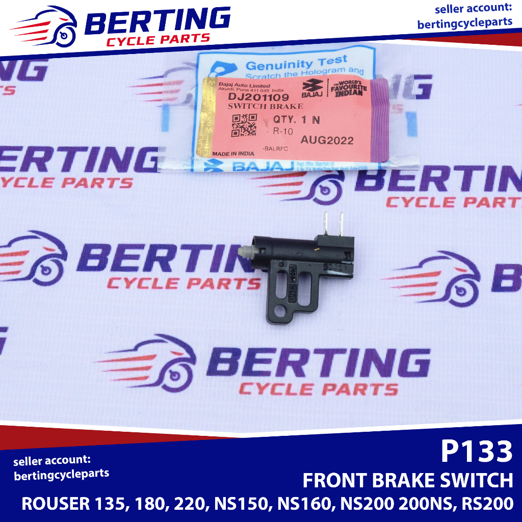 FRONT BRAKE SWITCH Rouser 135 180 220 NS150 NS160 NS200 200NS RS200 ...