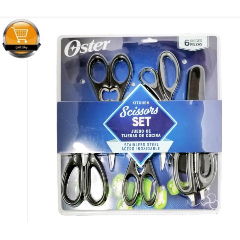 Oster Huxford 5-Piece Kitchen Scissors Set | Shopee Philippines