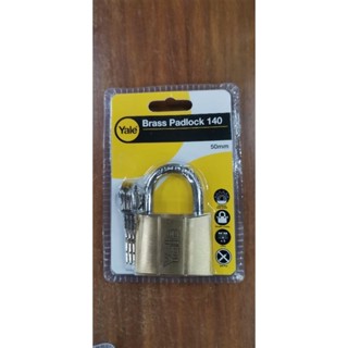 Yale Heavy Duty Solid Brass Body Padlock V140. 20mm/ 25mm/ 30mm/ 40mm / 50mm / 60mm / 70mm ...