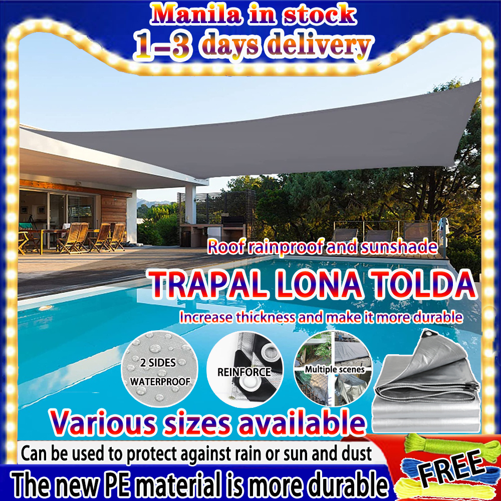rain tarpaulin tolda lona trapal waterproof makapal smart weather net ...
