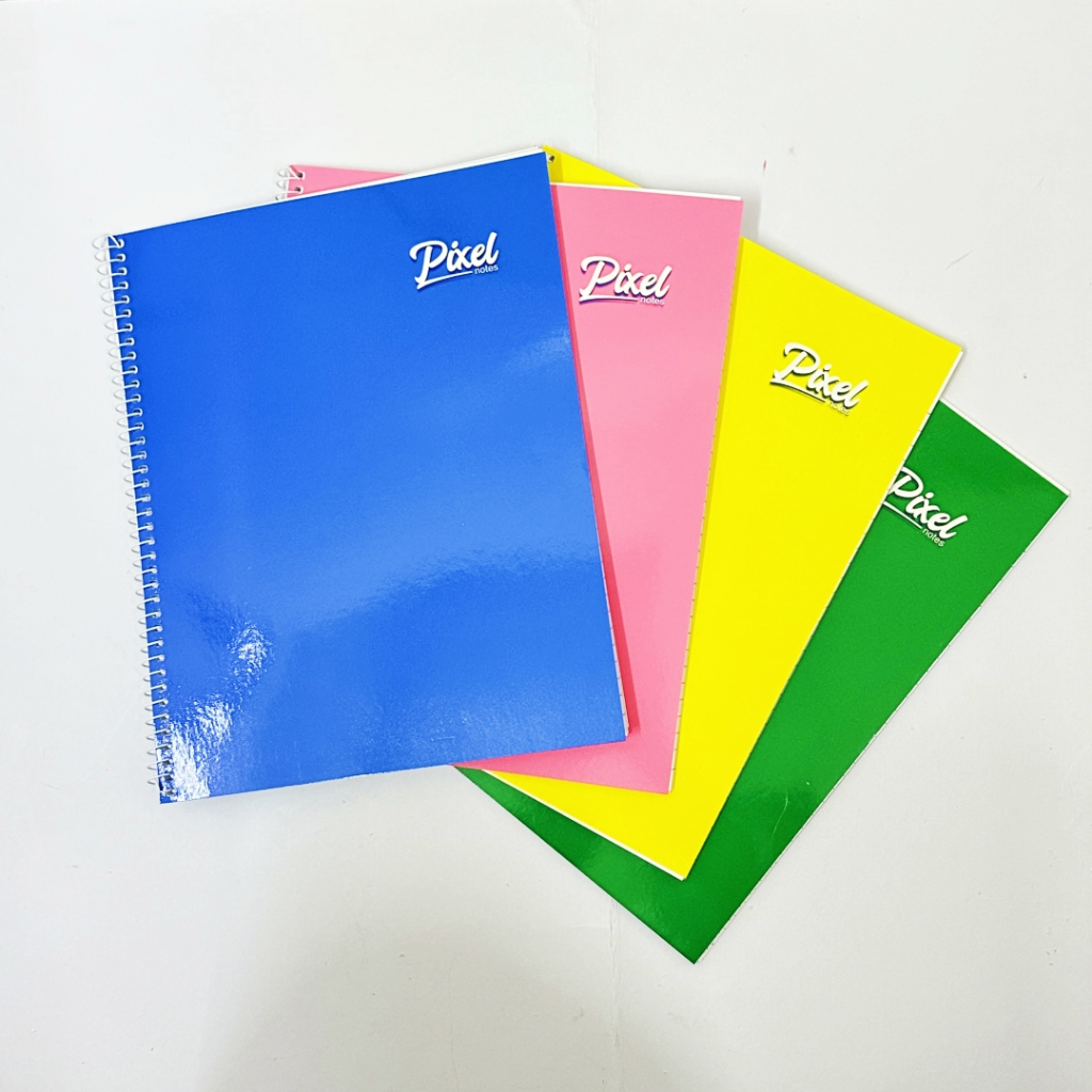 10PCS Pixel Neon Notes University spiral | Shopee Philippines