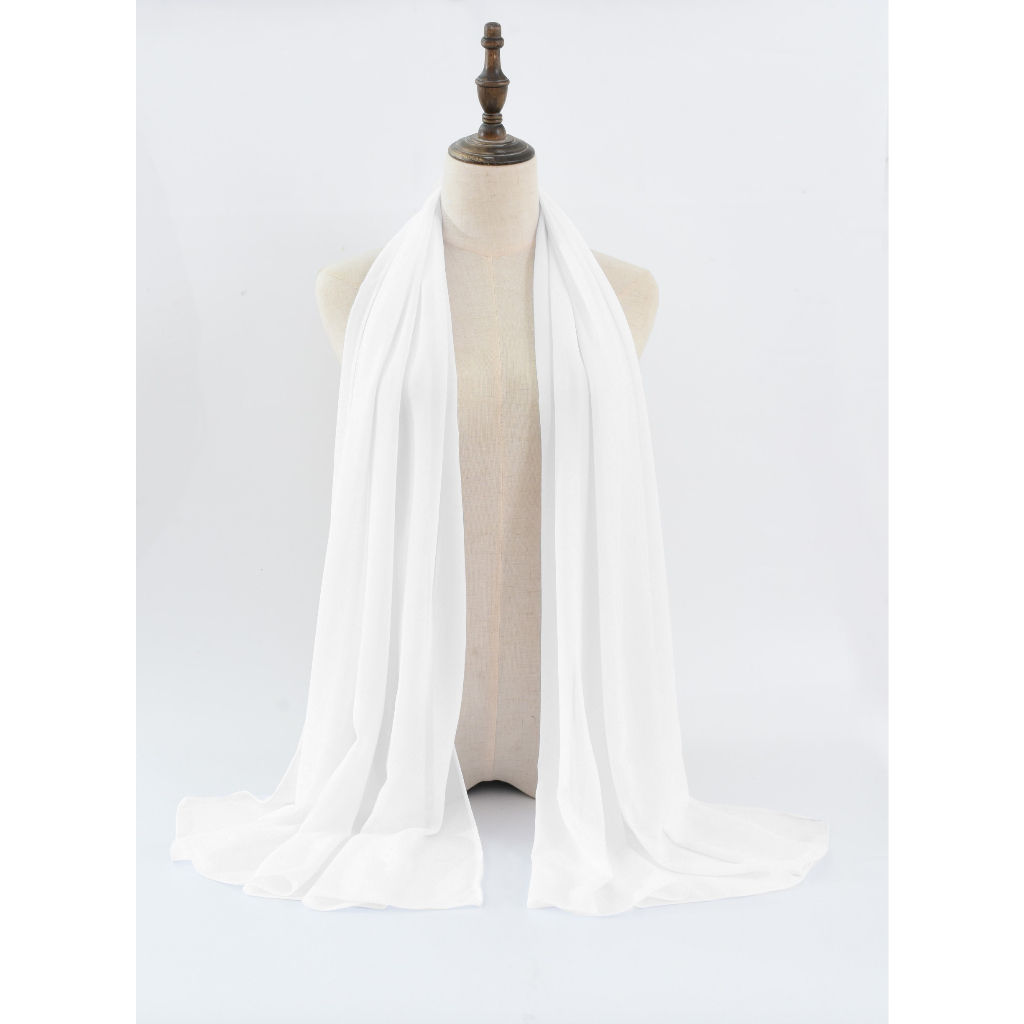 Hijab scarf A#YW016 Muslim chiffon scarf shawl women's solid color ...