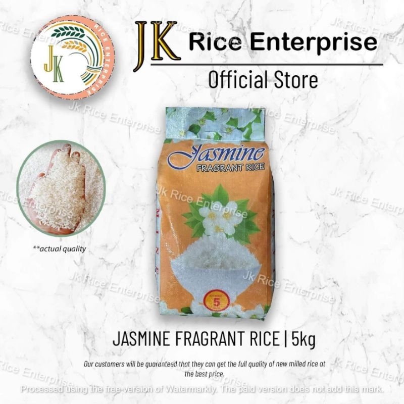 JASMINE FRAGRANT RICE 5KG (PREMIUM QUALITY RICE) | Shopee Philippines