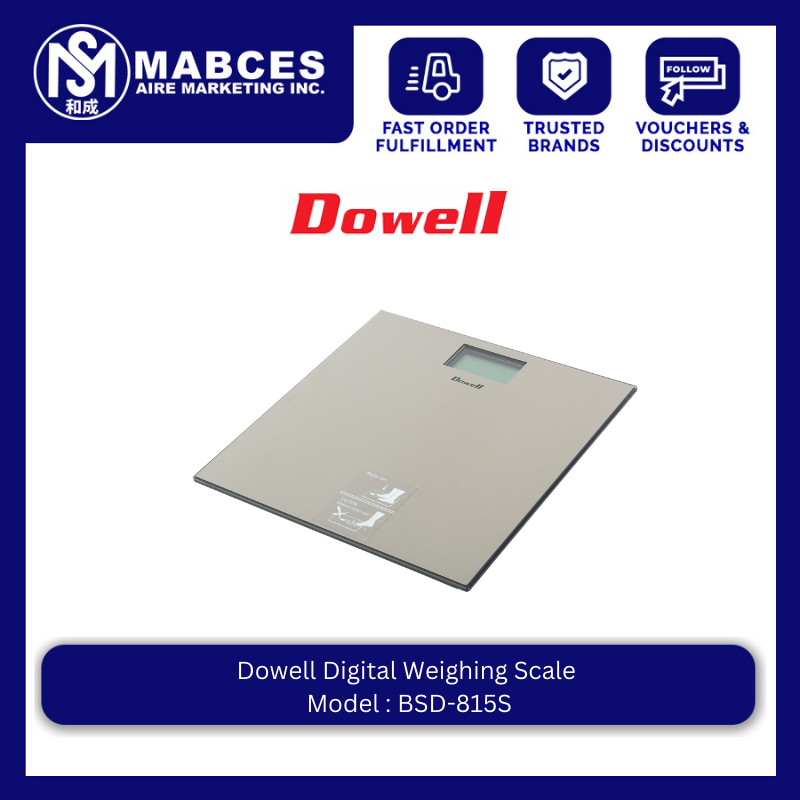 Dowell Digital Weighing Scale Model : BSD-815S | Shopee Philippines