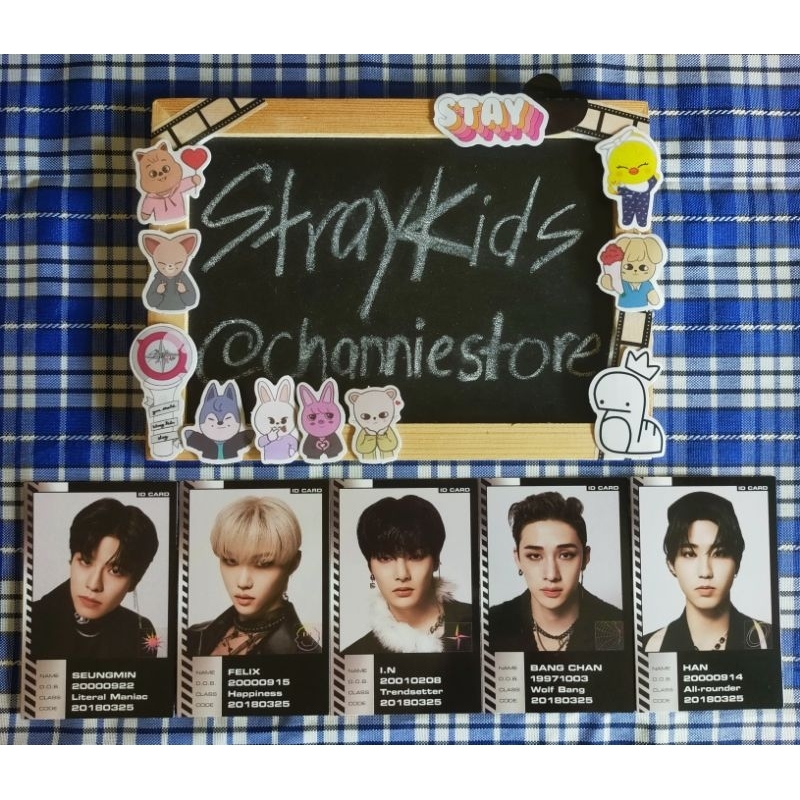 [ON HAND] OFFICIAL Stray Kids SKZ Oddinary ID Photocards PC Felix Hyunjin Lee Know Seungmin ...