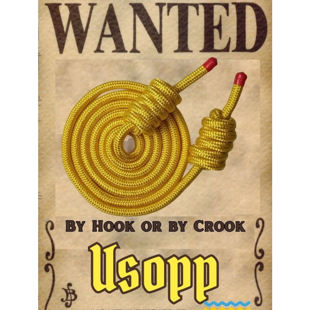 Keep Flowing Rope Flow USOPP: One Piece Inspired Series Rope | Shopee ...