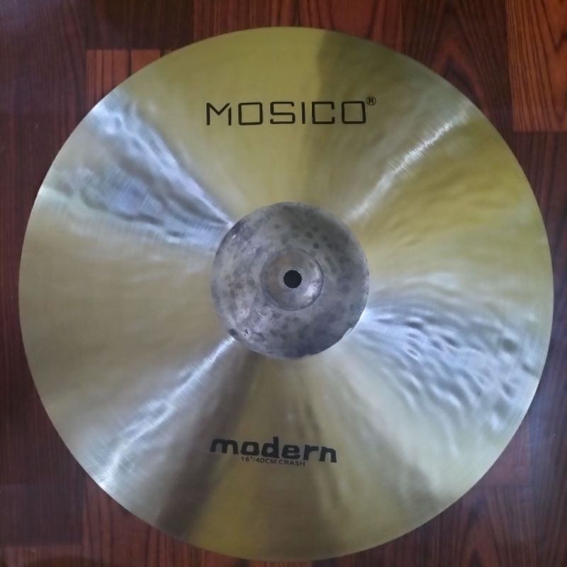 MOSICO MODERN CRASH 16 CYMBAL B20 CAST BRONZE made BY ARBOREA CYMBALS ...