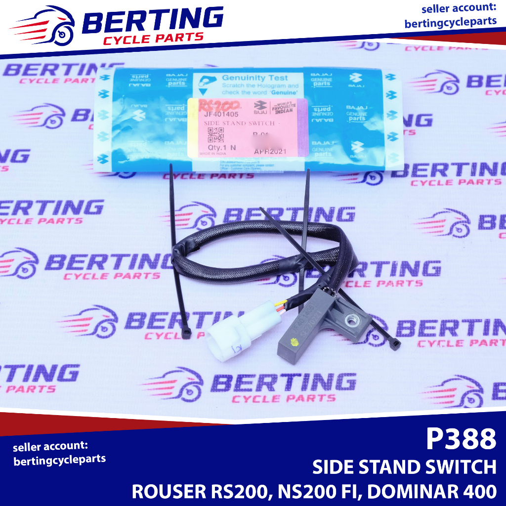 SIDE STAND SWITCH SENSOR Rouser NS160 Twin NS200 FI RS200 Dominar 400 ...