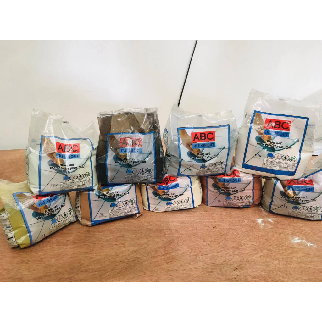 ABC TILE GROUT 2KG DIFFERENTS COLOR | Shopee Philippines
