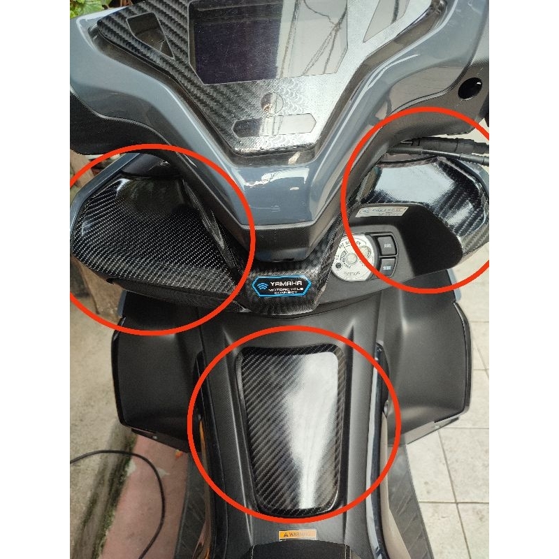Yamaha Aerox 155 V2 Gas tank Cover Sticker ( V2 2021 onwards) | Shopee ...