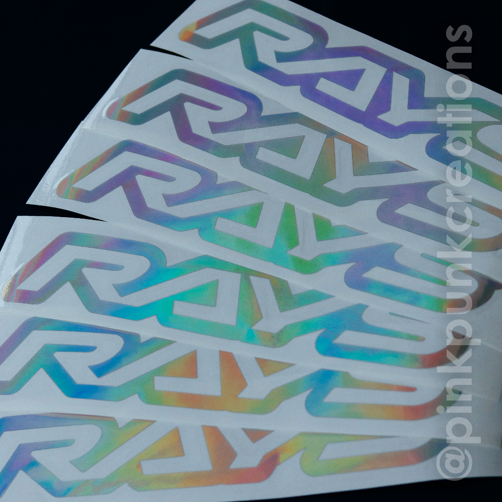 RAYS Car Sticker (250mm) | Shopee Philippines