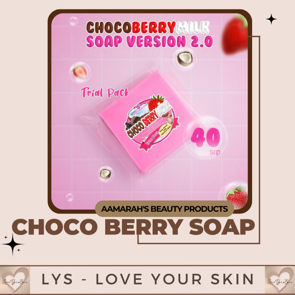 Chocoberry Milk Soap Trial Pack by Aamarahs Brauty Products | Shopee ...