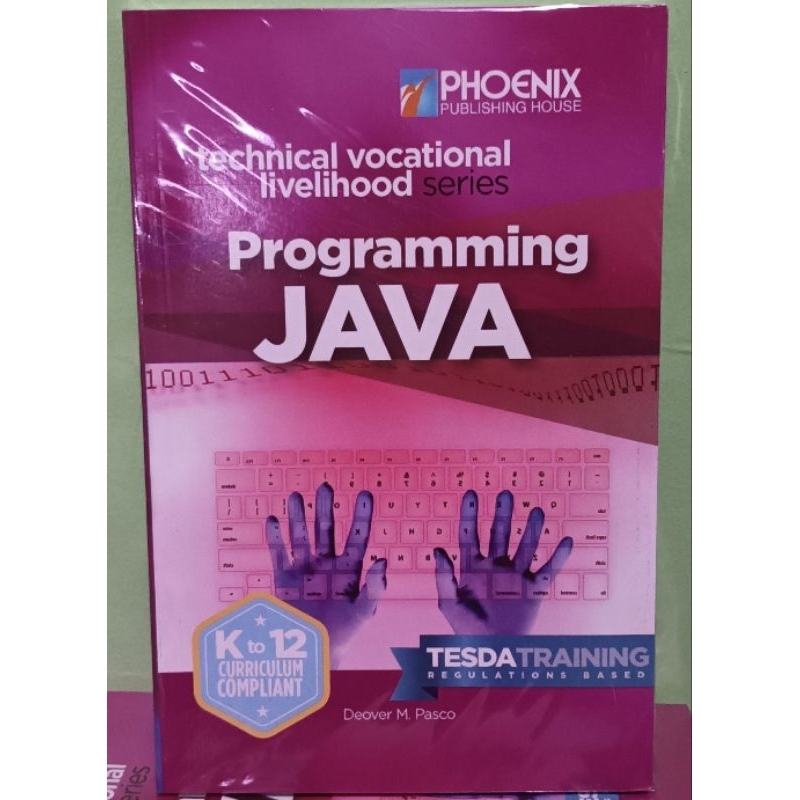 PROGRAMMING JAVA TESDA TRAINING (BRAND NEW) | Shopee Philippines