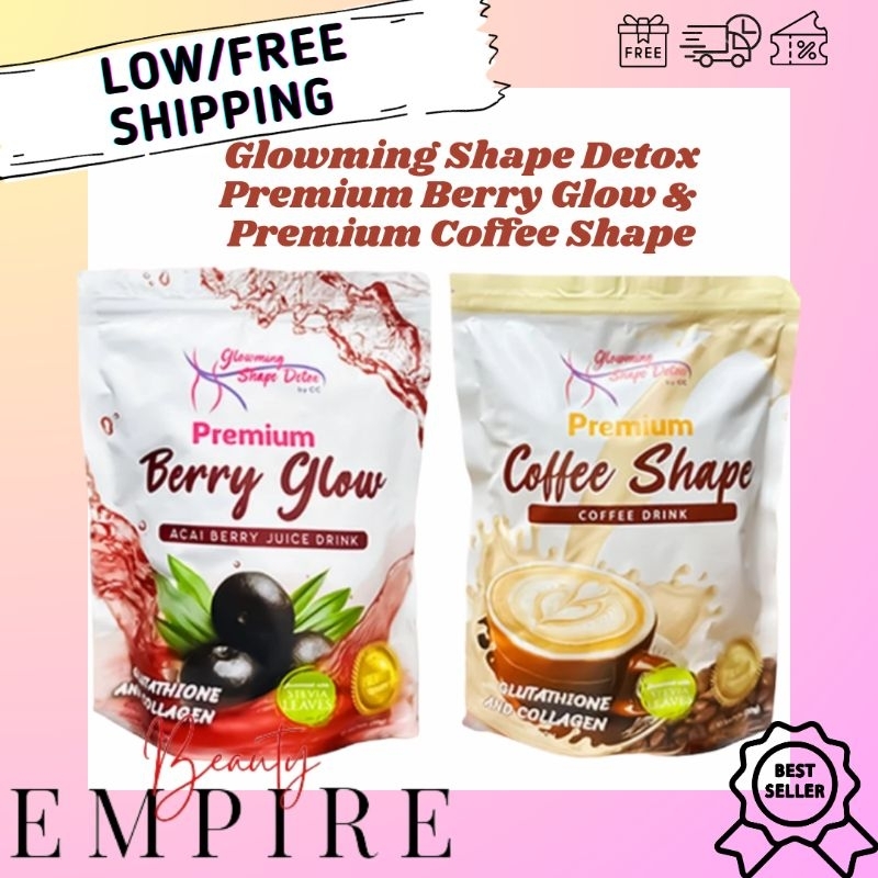 Glowming Detox Premium Berry Glow & Premium Coffee Shape by Cris ...