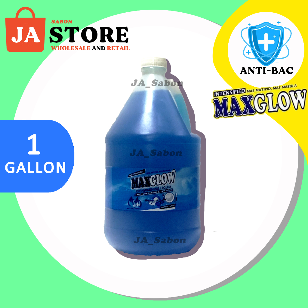 MAXGLOW Dishwasing Liquid 1 Gallon | Shopee Philippines
