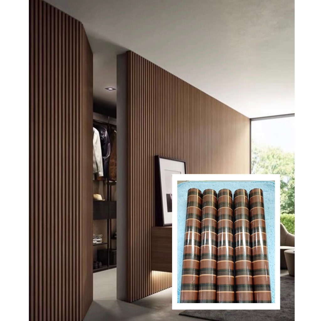 kkl wallpaper new design stripe wallpaper self adhesive 10mx45cm per ...