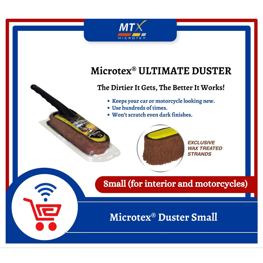 Microtex MTX Car Care Ultimate Car Duster Small | Shopee Philippines