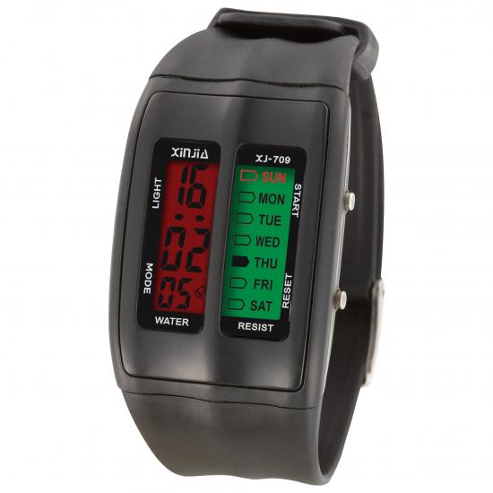 Xinjia Sports Watch with FREE Case XJ-709 Water Resistant for Men and ...