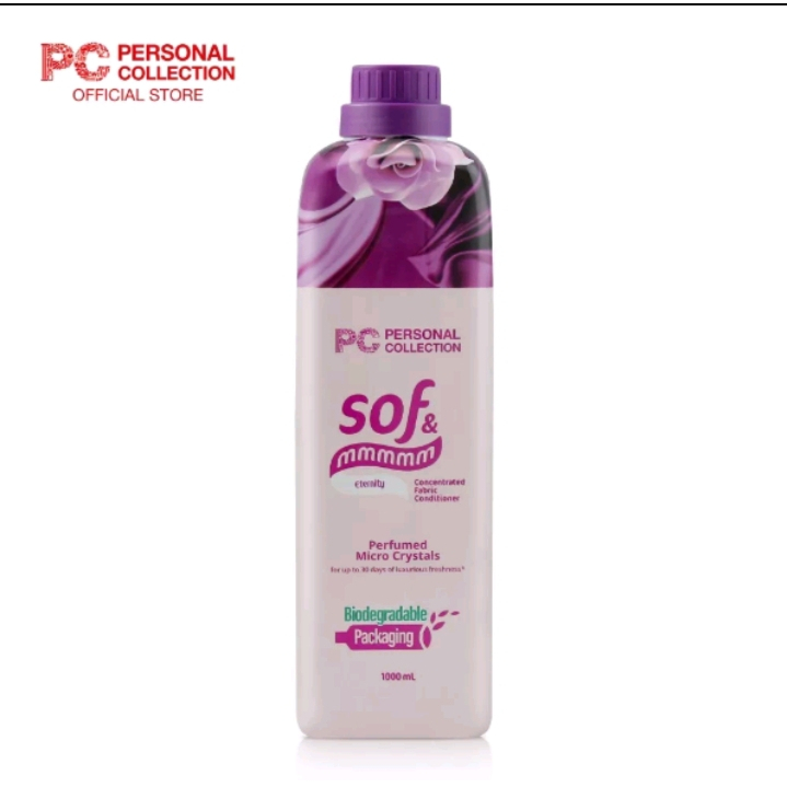 SOF FABRIC CONDITIONER 1000ML ETERNITY WITH PERFUMED CRYSTAL fabric ...