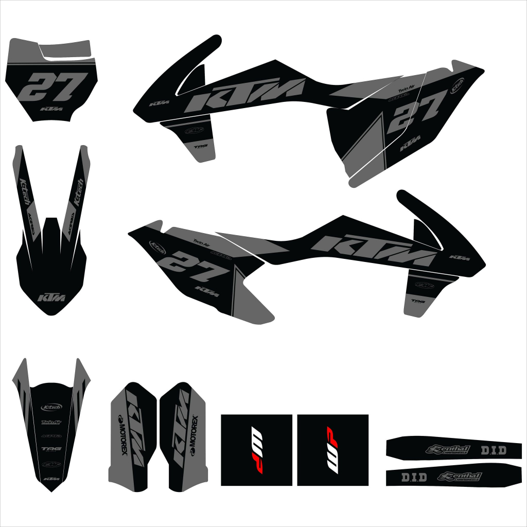 KTM EXC EXCF XCW ( 2017 - 2019 ) SX SXF XC XCF ( 2016 - 2018 ) 125 200 ...