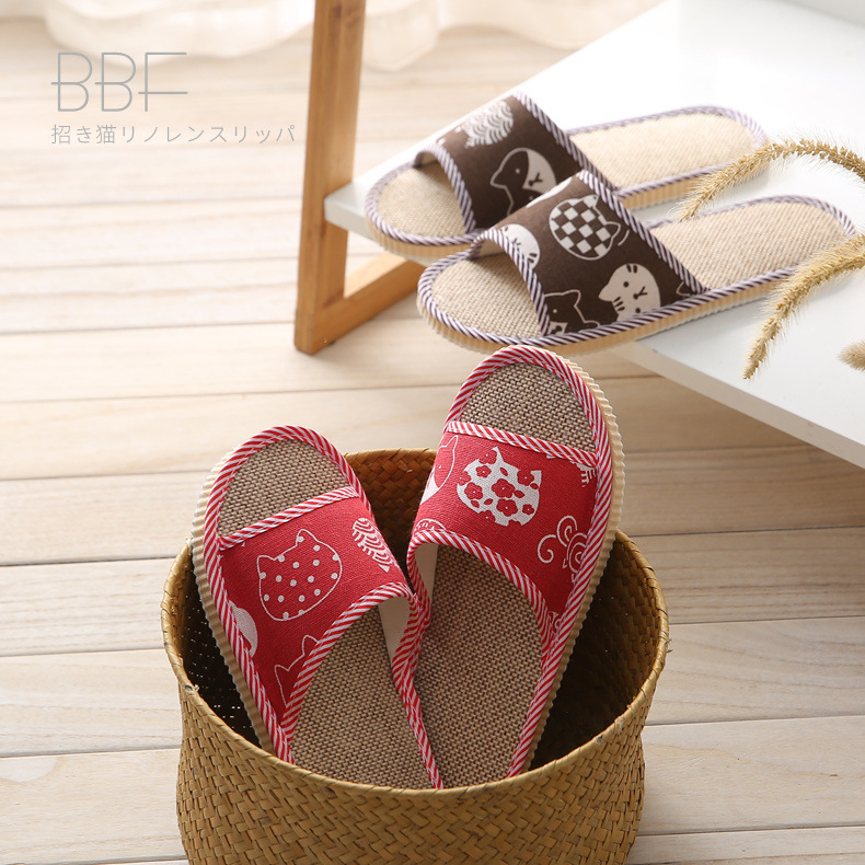Linen Home Men's Women's Indoor Soft Sole Hotel Guest Slippers | Shopee ...