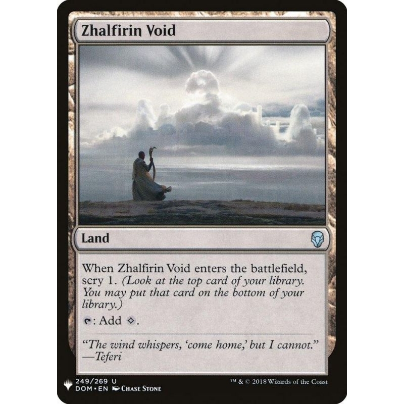 Zhalfirin Void - The List - Uncommon - MTG Cards (WotC) | Shopee ...
