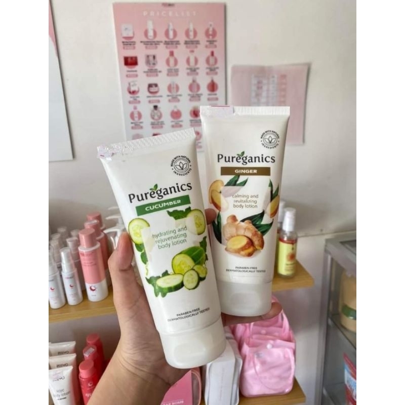 Pureganics Cucumber Body lotion 150g | Shopee Philippines