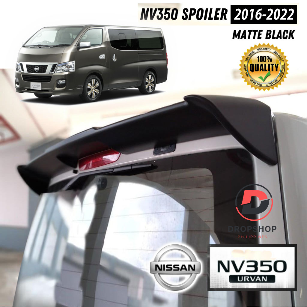DP Rear Spoiler for Nissan Urvan NV350, Year Model 2016-2022, Matte ...