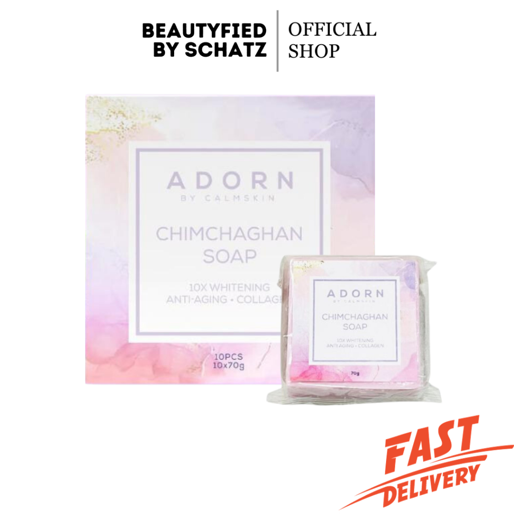 ADORN Chimchagan Soap by Calmskin (10pcs) | Shopee Philippines