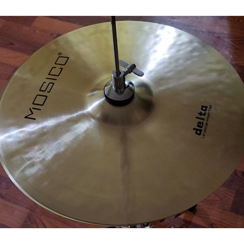 MOSICO DELTA HIHAT 14" 15" CYMBAL B20 CAST BRONZE by ARBOREA CYMBALS ...