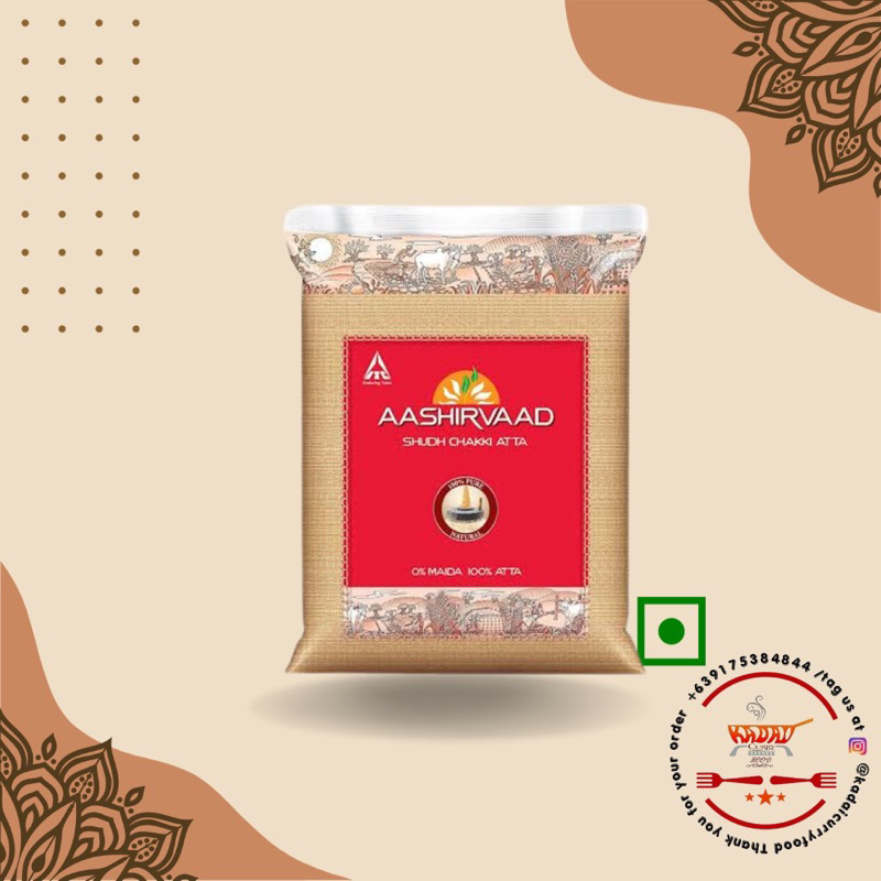 Aashirvaad Atta (Wheat Flour) 5kg | Shopee Philippines