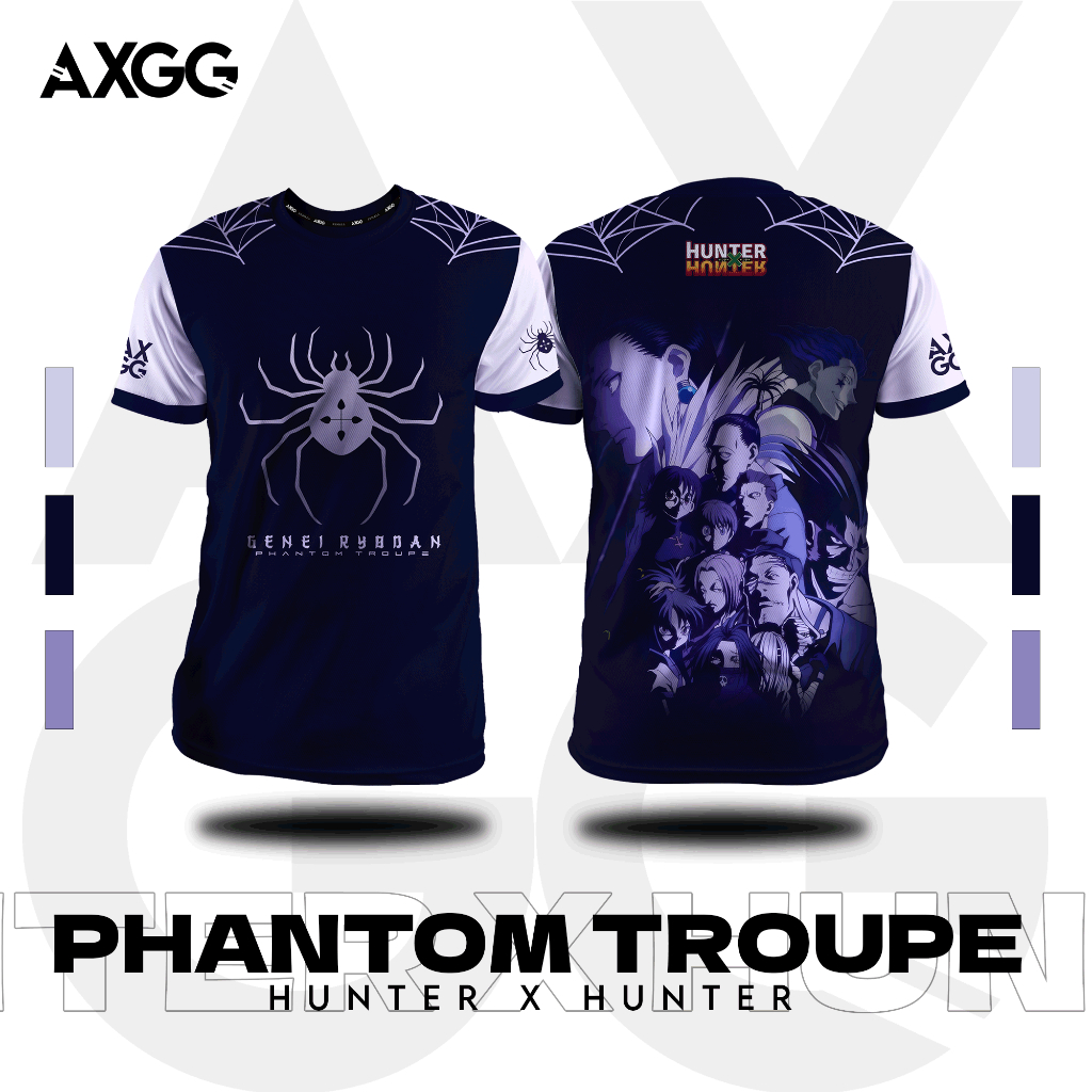 AXGG " Hunter x Hunter - Phantom Troupe " Anime Shirt | Shopee Philippines