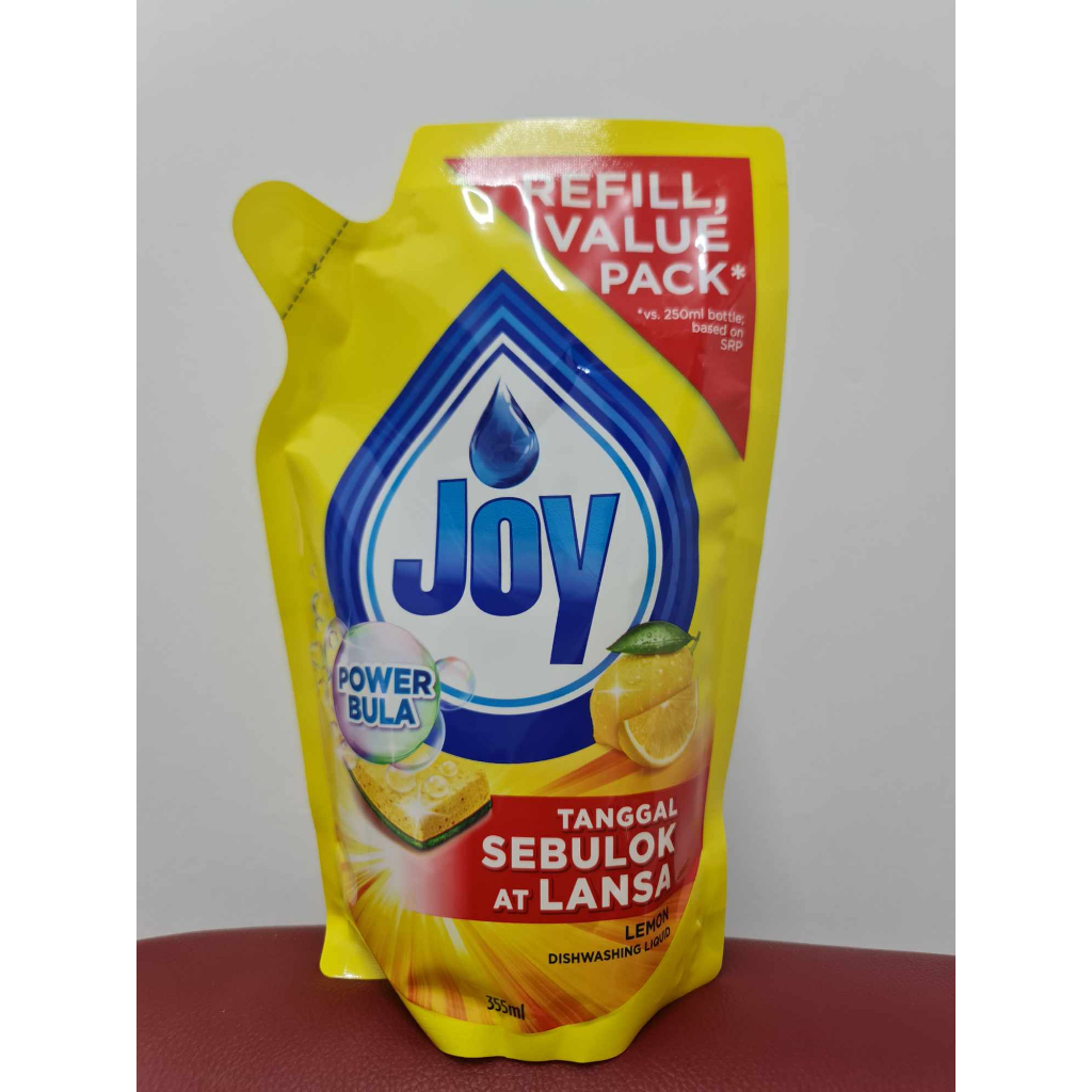 JOY DISHWASHING LIQUID 355ML REFILL PACK | Shopee Philippines