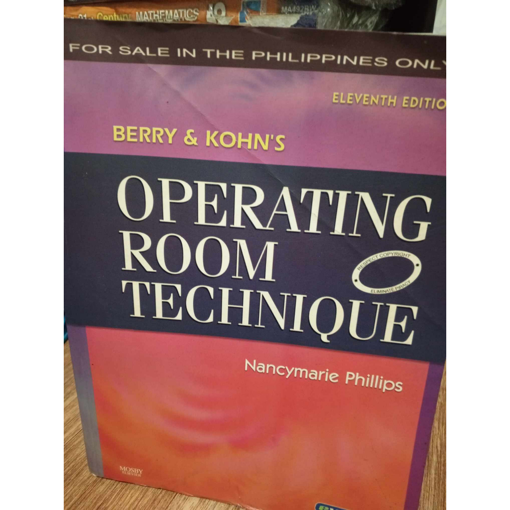 Operating Room Technique 11th Edition | Shopee Philippines