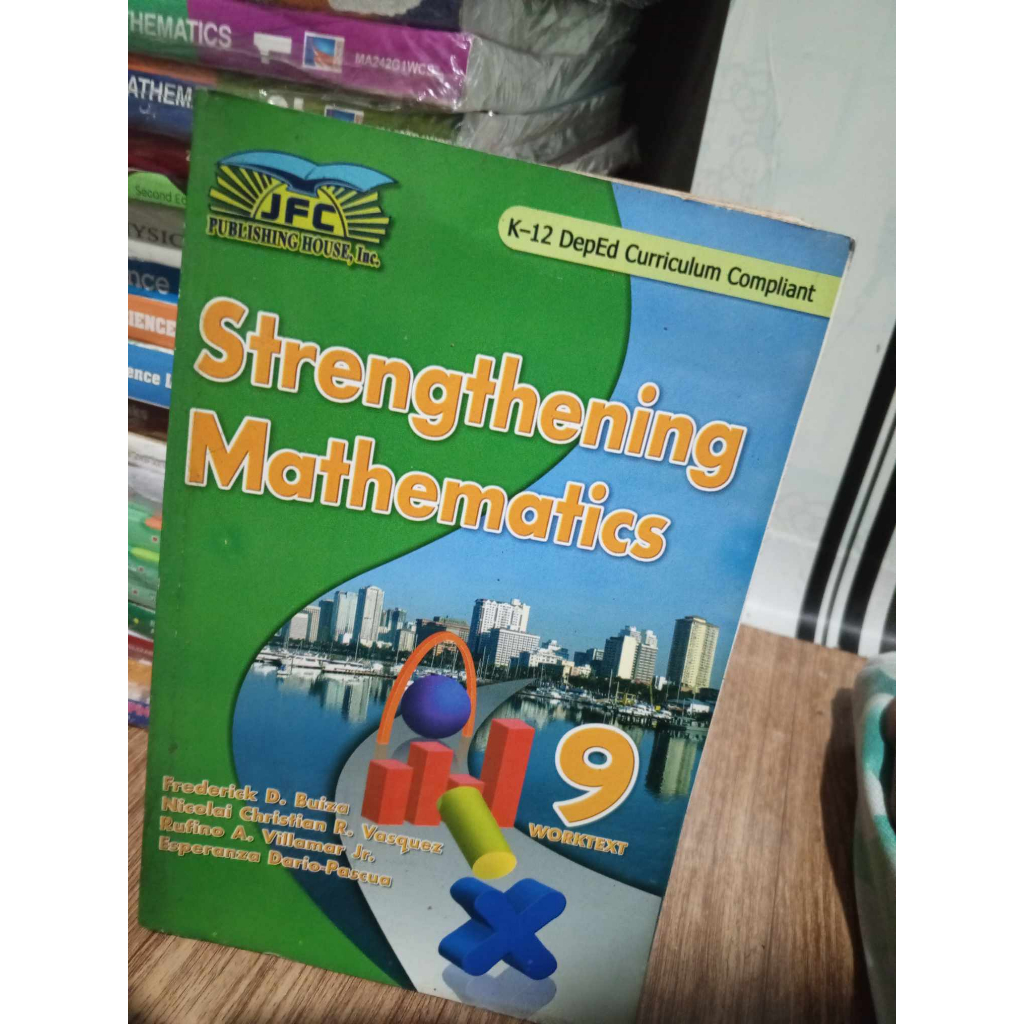 Strengthening Mathematics 9 (Worktext) | Shopee Philippines