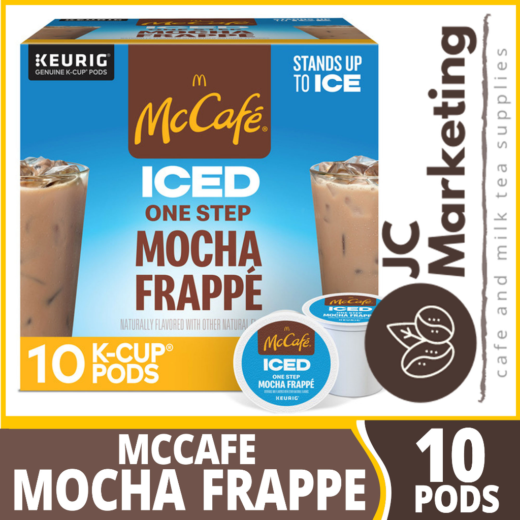 McCafe ICED One Step Mocha Frappe, Keurig Single Serve K-Cup 10 Pods ...
